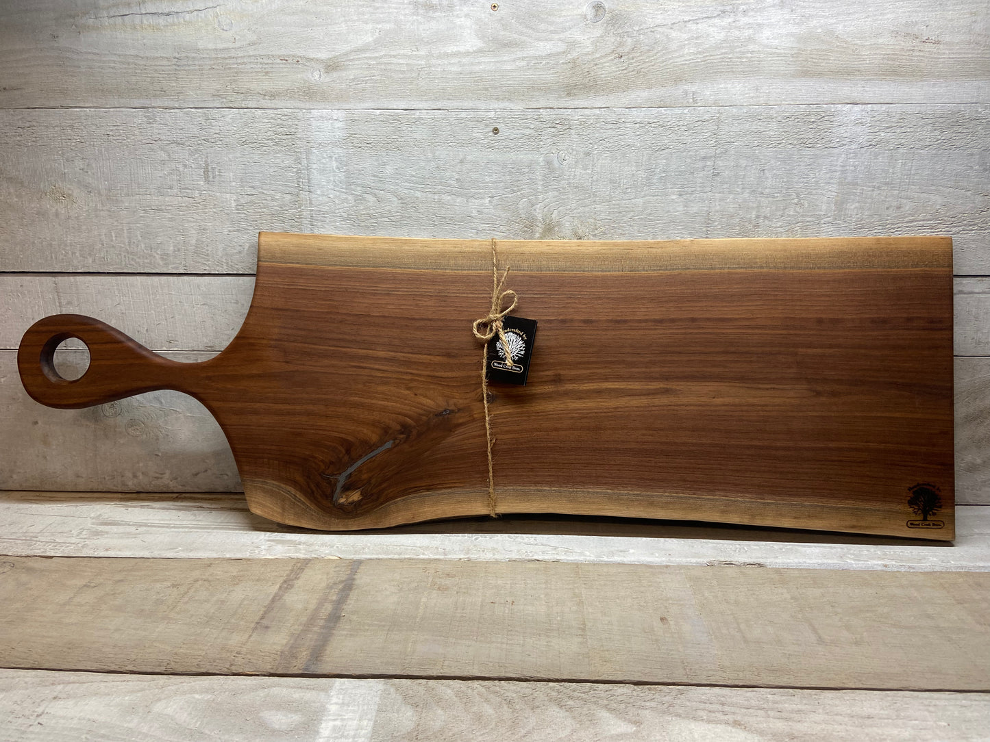 Live Edge Large Serving Board (WBL612) | Wooden Serving Board – Wood ...